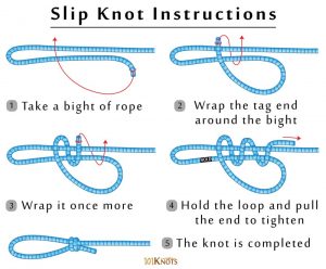 How to Tie a Slip Knot? Tips, Uses, Steps & Video Instructions